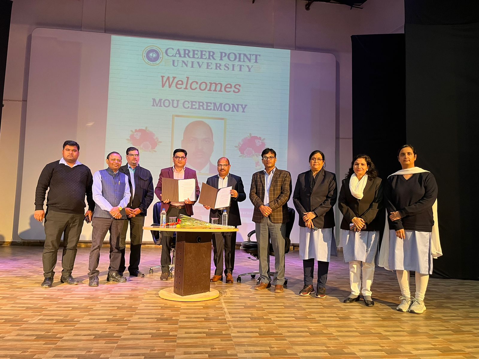 MoU between Career Point University and Alliance Bioversity ...