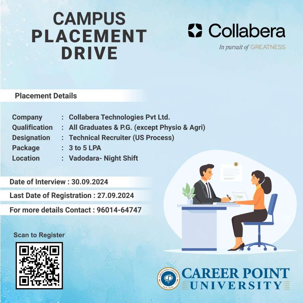 Campus Placement Drive with Collabera Technologies Pvt. Ltd. - Career Point University Kota Blog