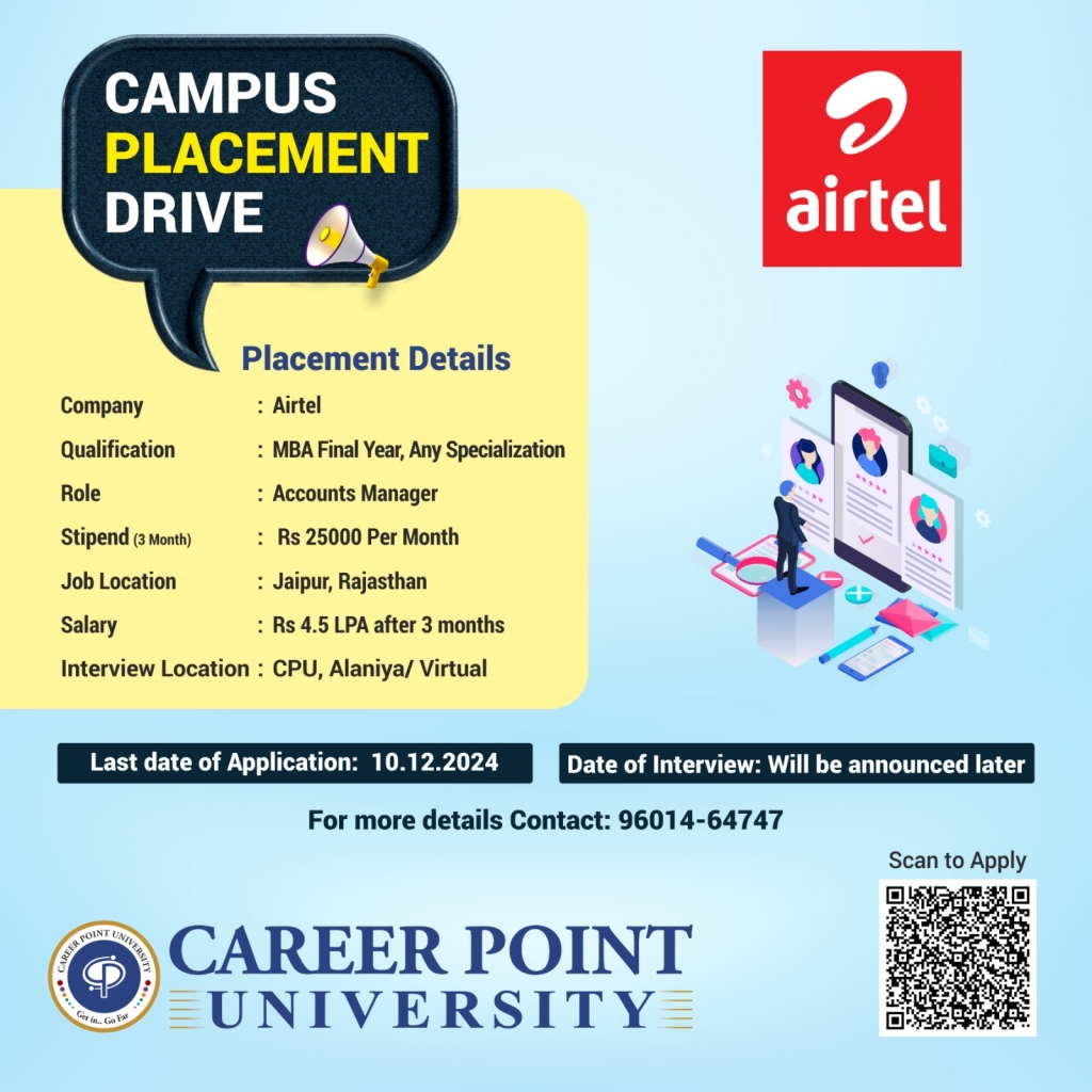 Exciting Campus Placement Drive for MBA Students at CPU - Career Point University Kota Blog
