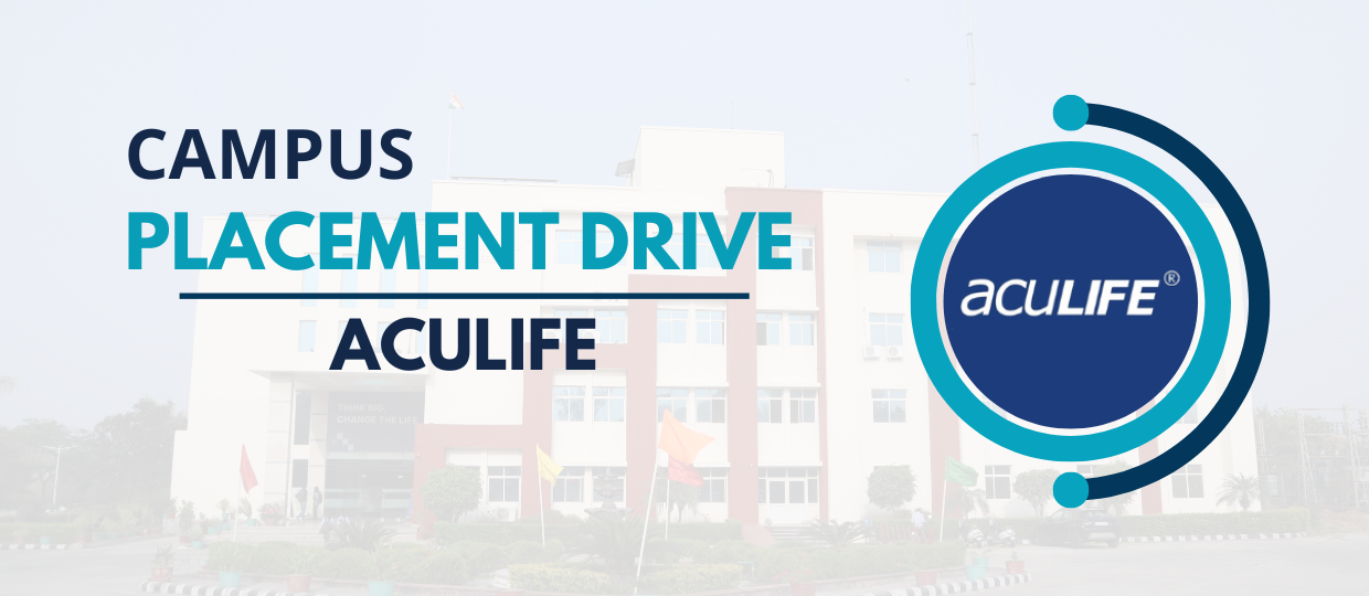 Aculife Campus Placement 2025 at Career Point University for Medical ...