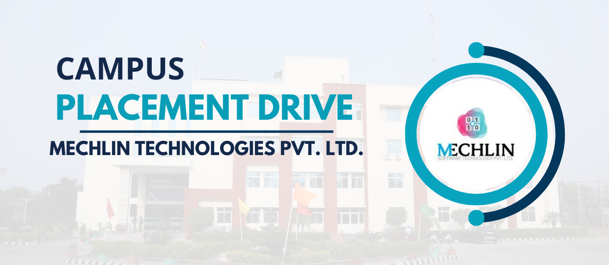 Mechlin Technologies Campus Placement Drive at Career Point University